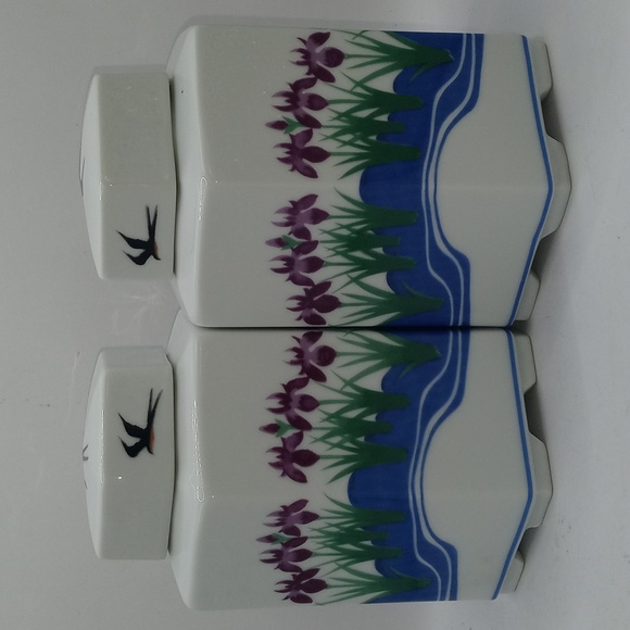 Accents | Vintage Jennifer Wong Signed Hexagon Asian Oriental Ginger ...